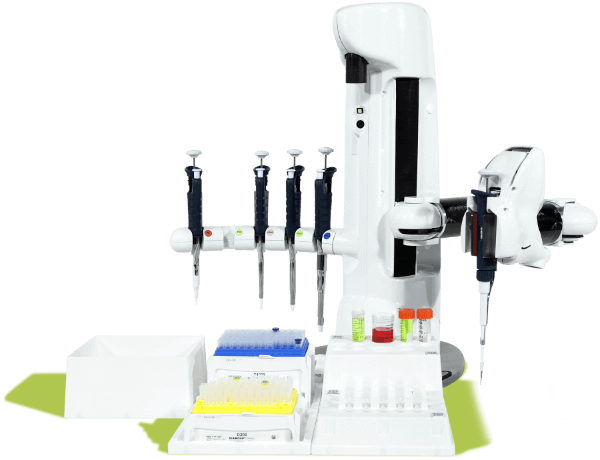 Liquid handling robot - Andrew, the pipetting robot using standard ...